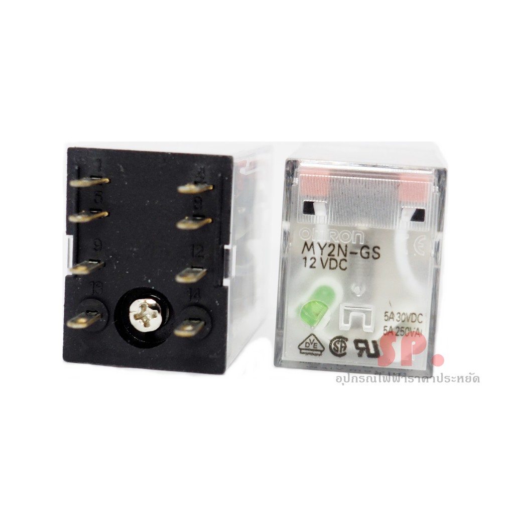 รีเลย์ MY2N-GS 8ขา OMRON | Shopee Thailand