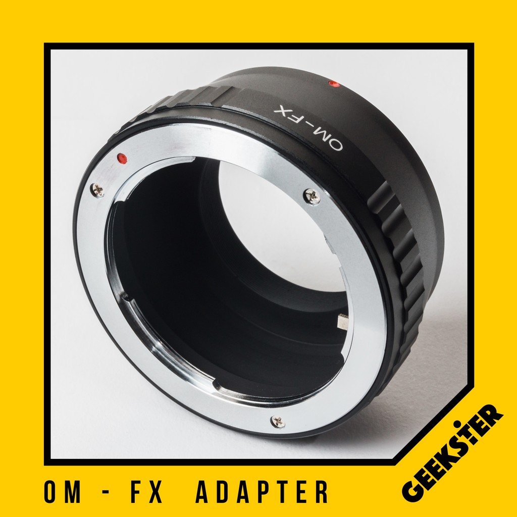 เมาท์แปลง OM-FX ( OLYMPUS OM - Fuji FX Adapter / ฟูจิ Lens Adapter ...
