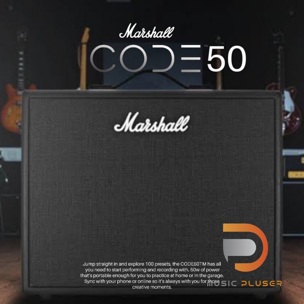 Marshall Code 50 แอมป์กีต้าร์ที่ดีที่สุด รวบรวมแนวเสียงจากรุ่นใหญ่ๆมา ...
