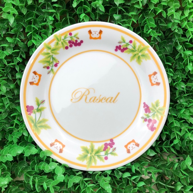 จานสะสม Rascal ขนาด 7” #เซรามิคมือสองญี่ปุ่น | Shopee Thailand