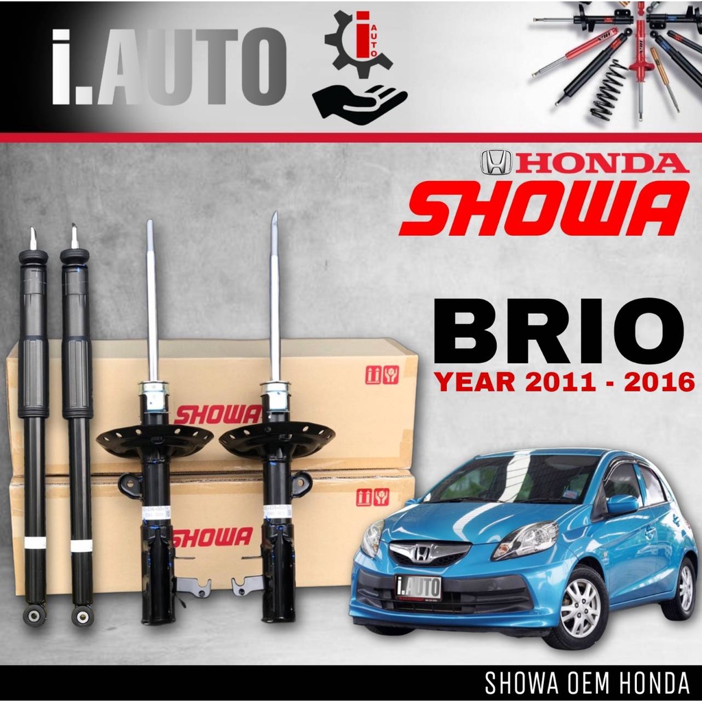 SHOWA โช๊คอัพ HONDA Brio ฮอนด้า บริโอ้ ปี 2011-2016 แท้ติดรถฮอนด้า**กดตัวเลือกจำนวนคู่ | Shopee ...