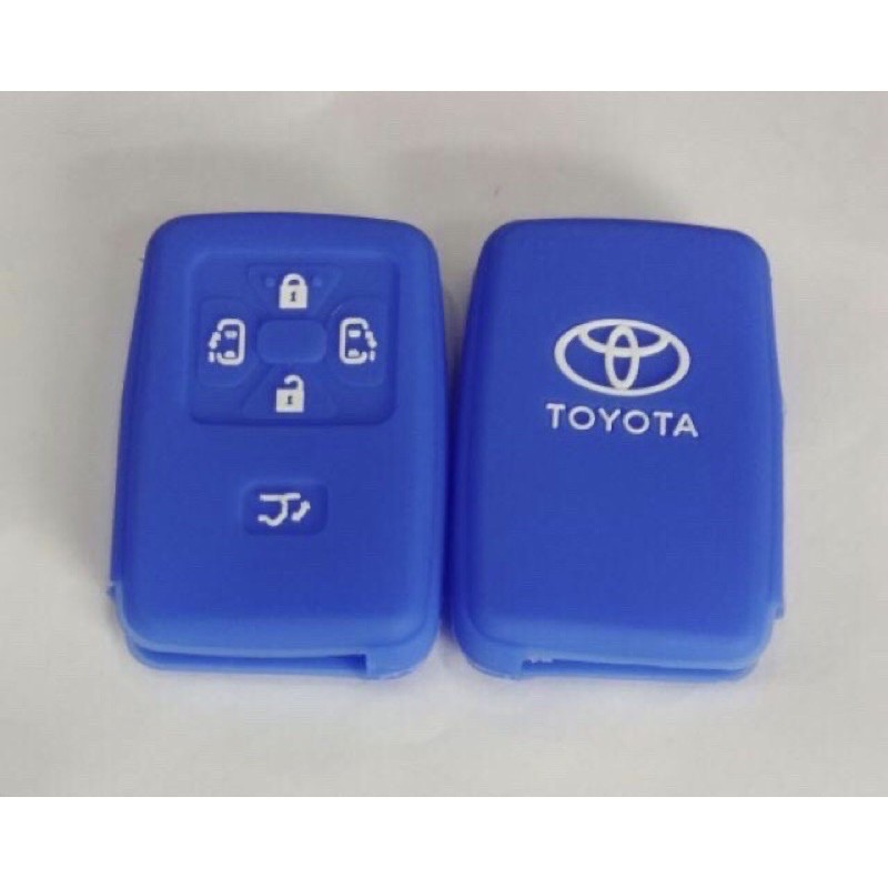 #ซิลิโคนหุ้มกุญแจ Toyota alphard vellfire Estima Remote Smart Key ...