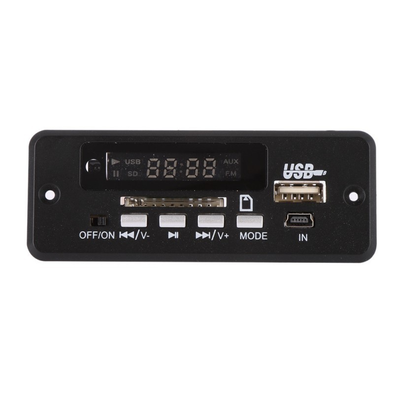 Wireless Digital LED MP3 Player Decoder Board Audio Module USB TF Radio ...