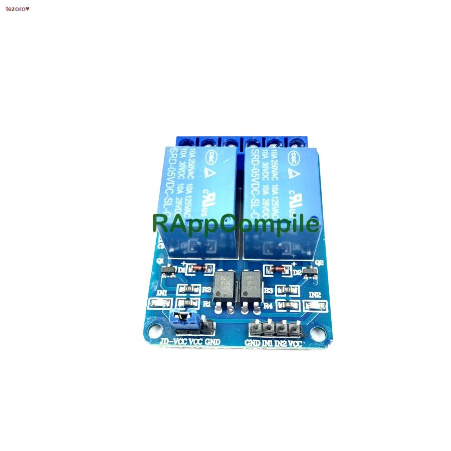 จุดประเทศไทยRelay 5v 2 Channel Module with optocoupler Output way for ...