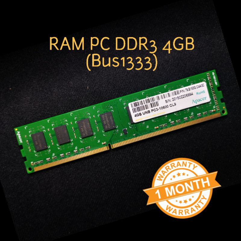 RAM DDR3 คละยี่ห้อ 4GB ใส่ได้ทุกบอร์ด DDR3 | Shopee Thailand