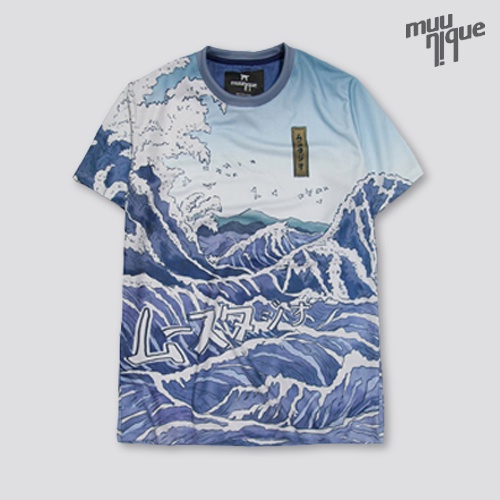 MUUNIQUE JP.T-shirt เสื้อยืด รุ่น WAVE JP-236 | Shopee Thailand