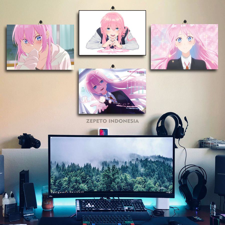 อะนิเมะ SHIKIMORI ไม่ใช่ JUST CUTE GAMING ROOM DECORATION 20X30 VHODU ...