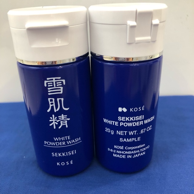 KOSE Sekkisei White Powder Wash ผงแป้งล้างหน้าขนาดทดลอง 20 กรัม ...
