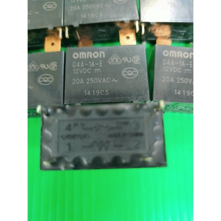 Relay Omron รุ่น G4A-1A-E , 12VDC 20A , 250VAC รีเลย์แอร์ ออมรอน ...