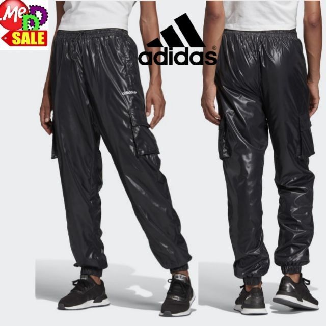 ADIDAS - ใหม่ กางเกงแฟชั่นใส่ลำลอง ผ้าร่มมันเงา ADIDAS SHINY PANTS ...