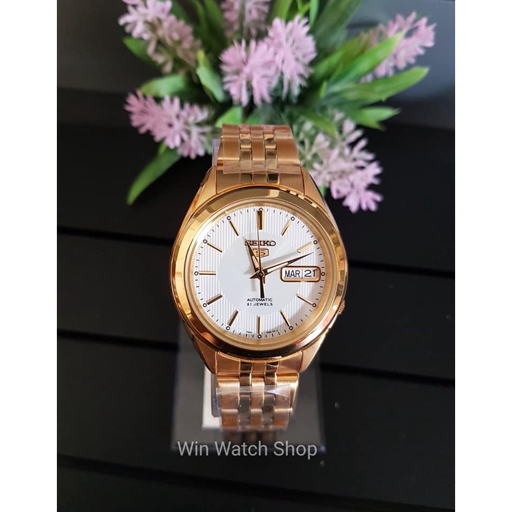 SEIKO 5 Automatic รุ่น SNKL26K1 นาฬิกาข้อมือผู้ชายระบบออโตเมติก สายแสตน ...