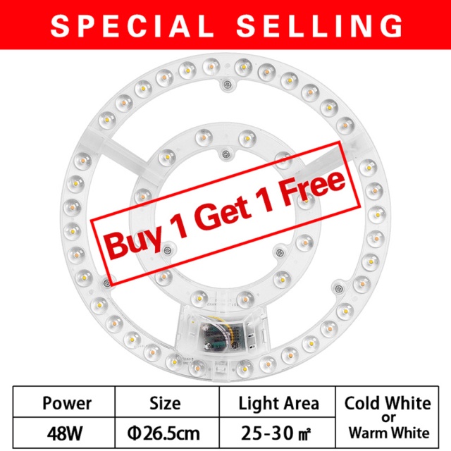 แผงไฟเพดาน Led 12W 18W 24W 36W 48W 60W 72W 80W หรี่แสงได้ | Shopee Thailand