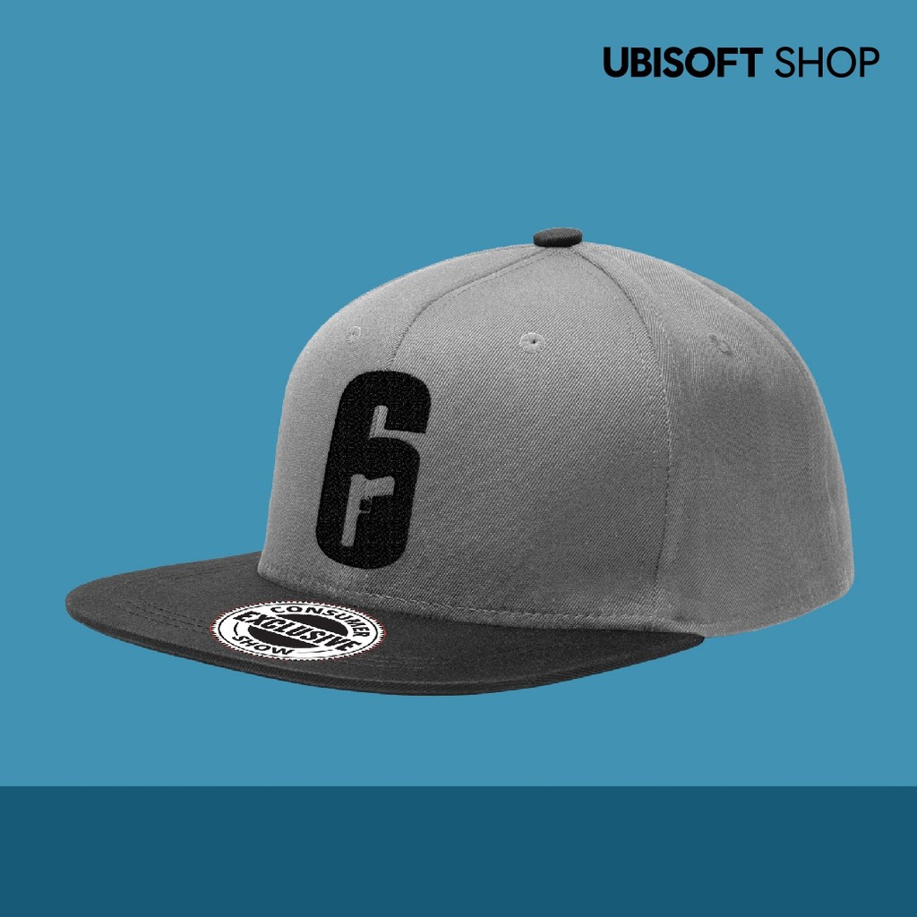 Ubisoft : Rainbow Six Siege - Baseball Cap (Grey/Black) | Shopee Thailand