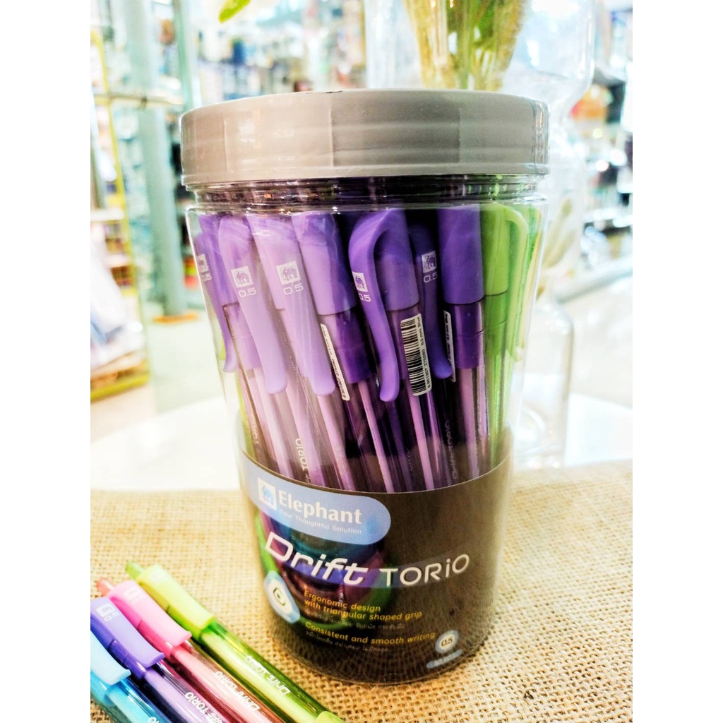 ปากกาDrift TORIO น้ำเงิน 50ด้าม | Shopee Thailand