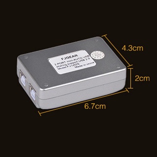 ตัวสลับเครื่องพิมพ์ Printer Switch USB 2.0 Hub Auto Sharing Switch 2 ...