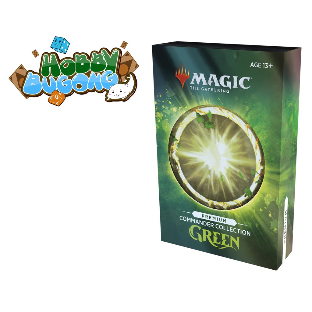 Magic: The Gathering COMMANDER COLLECTION: GREEN Premium [CC1] (Magic ...