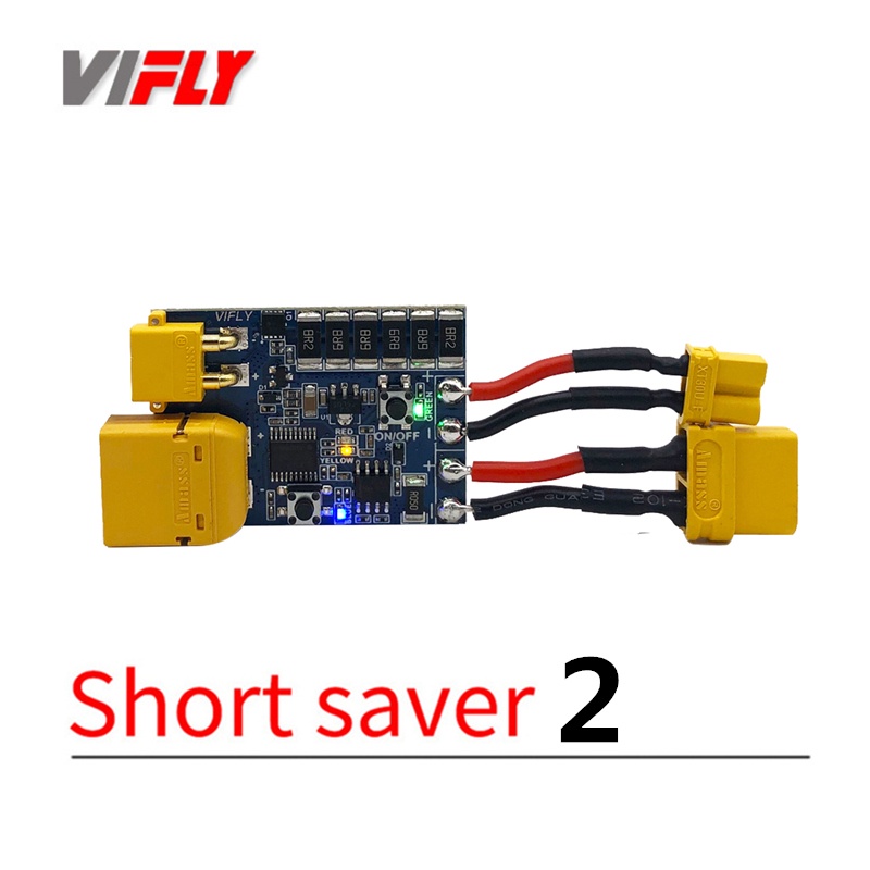 Vifly ShortSaver 2 สวิตช์หยุดควันอัจฉริยะ 2-6S XT30 TX60 | Shopee Thailand