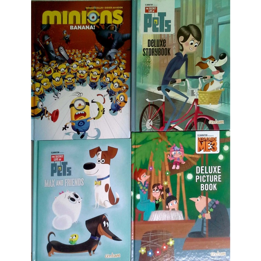 Minions, the Secret Life of Pets, Despicable ME 3 หนังสือมือสอง ปกแข็ง ...