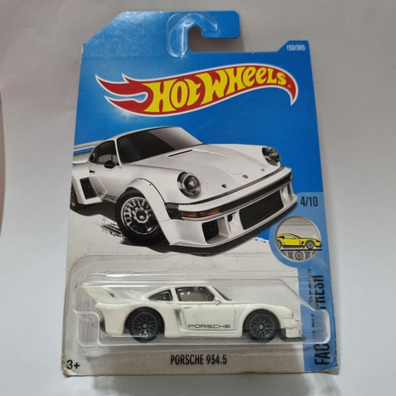 รถเหล็ก Hotwheels PORSCHE 934.5 สีขาว (ib41) | Shopee Thailand