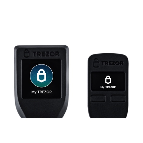 Trezor One Black กระเป๋าฮาร์ดแวร์เก็บ bitcoin hardware wallet for ...