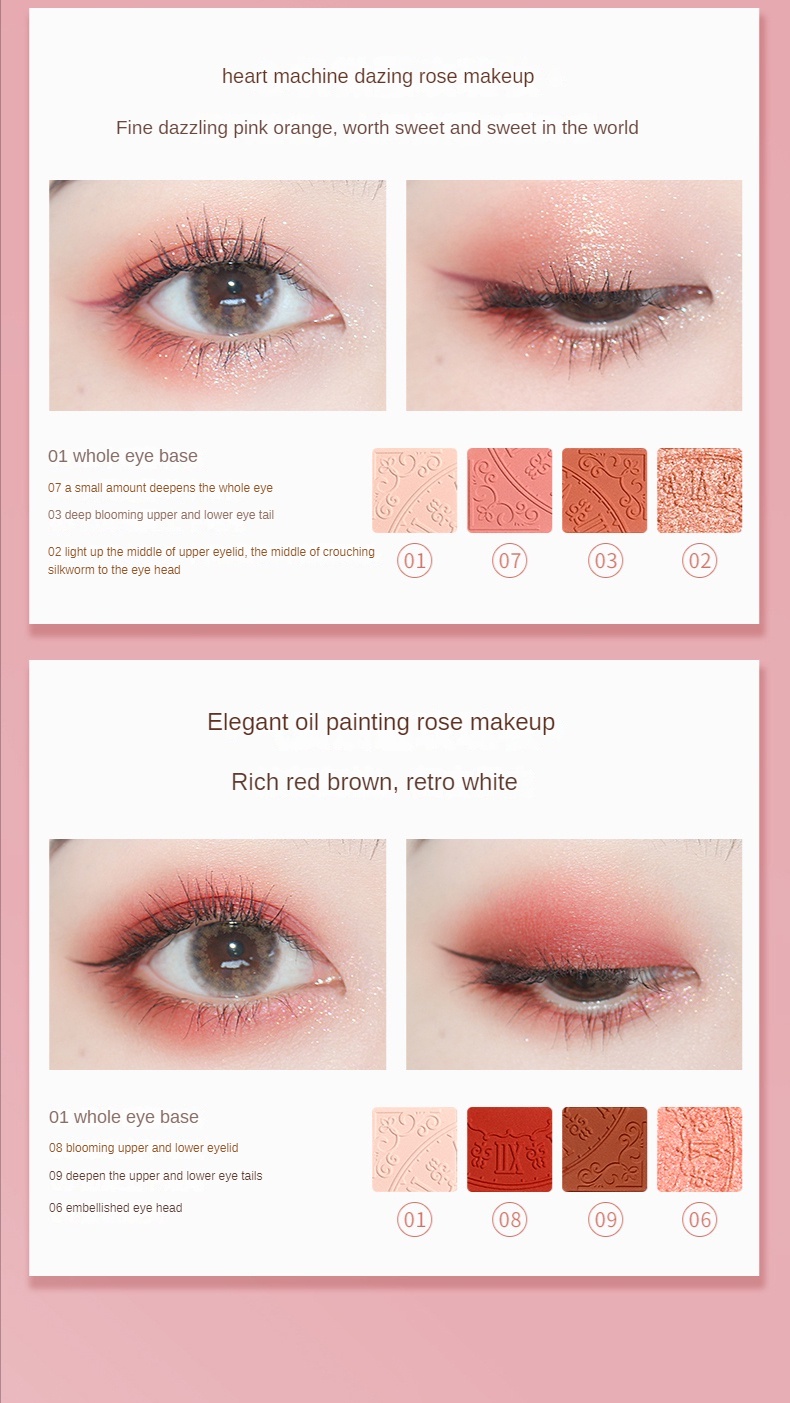 [โปรโมชั่นจํากัดเวลา] Zeesea พาเลทอายแชโดว์ เนื้อแมตต์ กลิตเตอร์ ไข่มุก ...