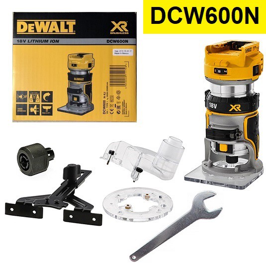 เครื่องเซาะร่องไร้สาย DeWalt DCW600N Cordless Compact Router [เฉพาะตัว ...