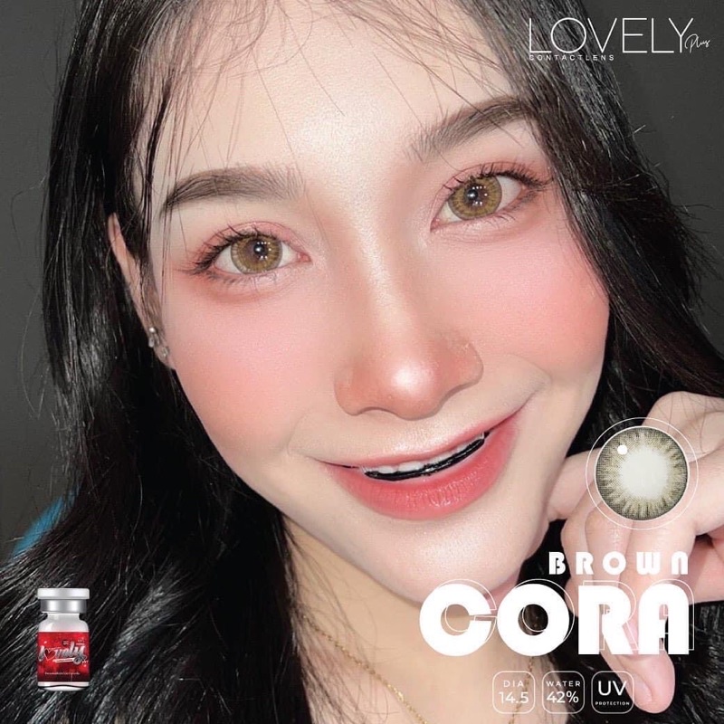 Cora brown รุ่นน้ำตาลนัวสวยแซ่บ | Shopee Thailand