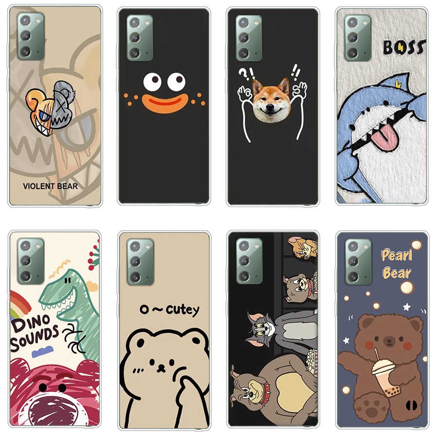Samsung Galaxy NOTE 20 plus Ultra Case TPU Soft Silicon Protecitve ...