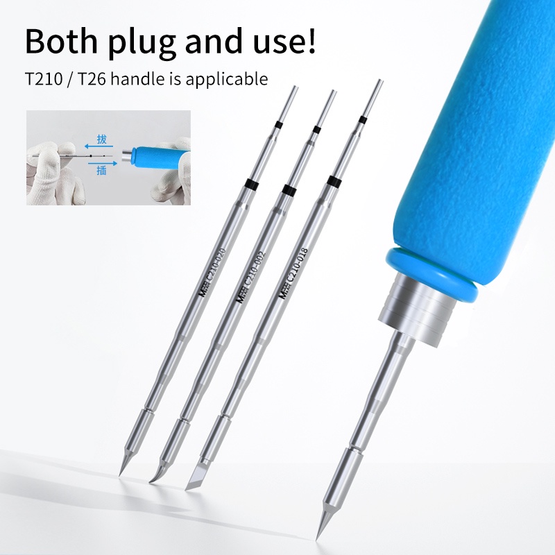 Maant C210 หัวแร้งบัดกรีไฟฟ้า T26 ชุบไฟฟ้า แบบพิเศษ | Shopee Thailand