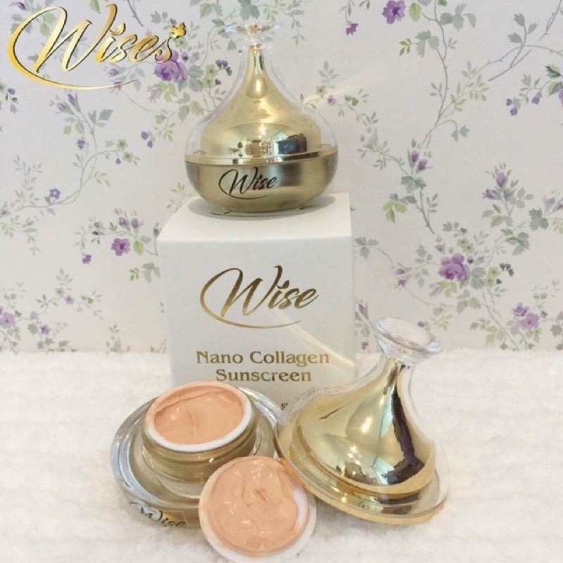 #กันแดดหน้าเนียน Wise Nano collagen SPF50PA+++ ไวซ์ กันแดดนาโนคอลลาเจน ผิวเด็ก เกลี่ยง่าย ไม่ ...