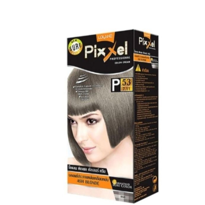 (1แถม1) LOLANE Pixxel color cream โลแลน พิกเซล คัลเลอร์ครีม P53,P55,P57 ครีมเปลี่ยนสีผม ปิดผมขาว ...