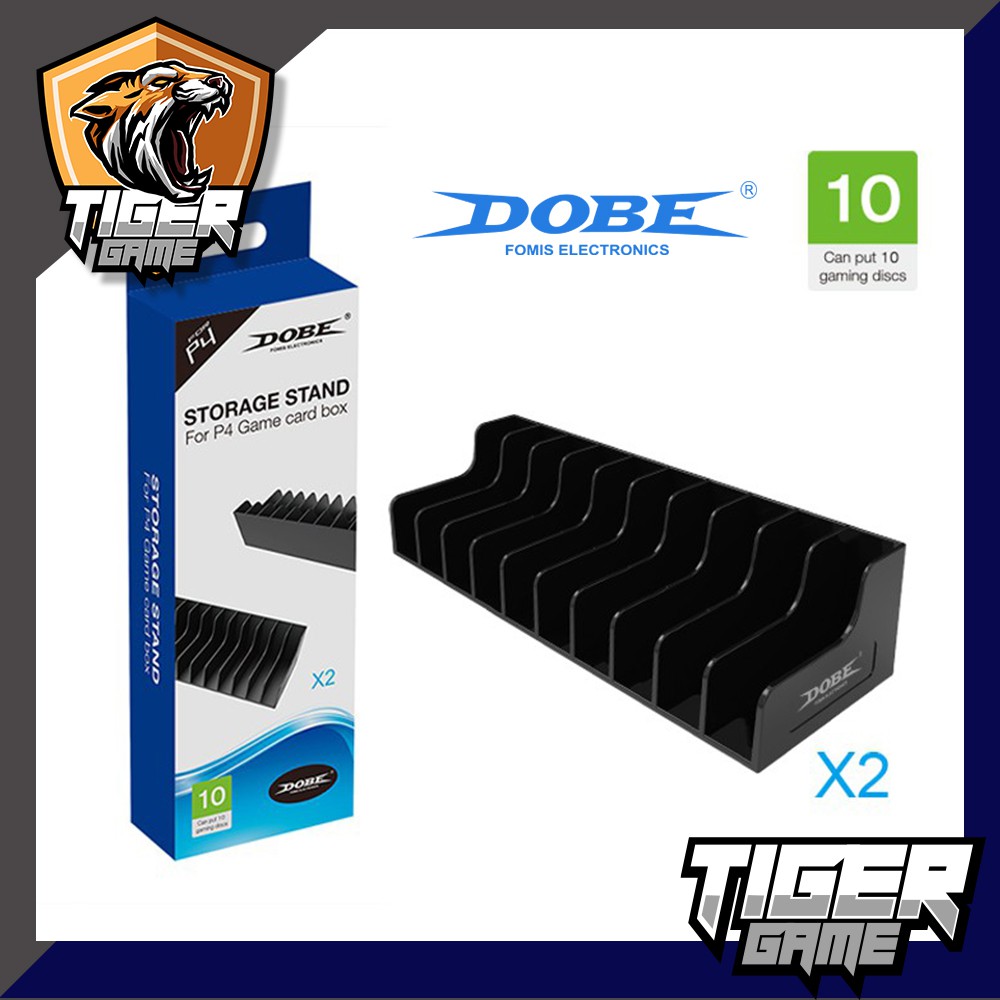 DOBE PS4 Game Card Box Storage Stand (dobe storage)(DOBE TP4-1813)(ชั้น ...