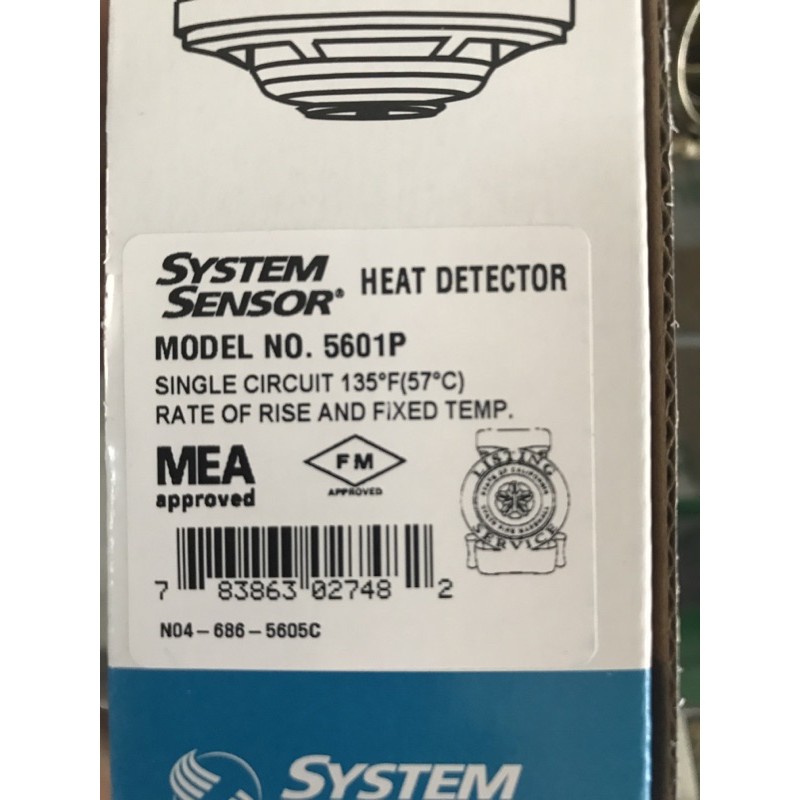 5601 อุปกรณ์ตัวจับความร้อน “SYSTEM SENSOR HEAT DETECTOR” | Shopee Thailand