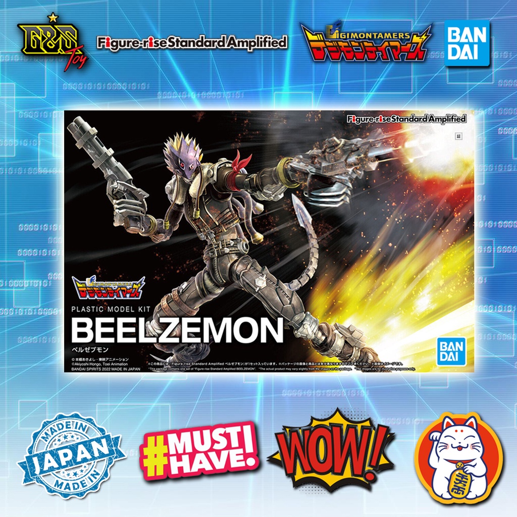 Figure-rise Standard Amplified - Beelzemon จาก Digimon Tamers / ดิจิ ...