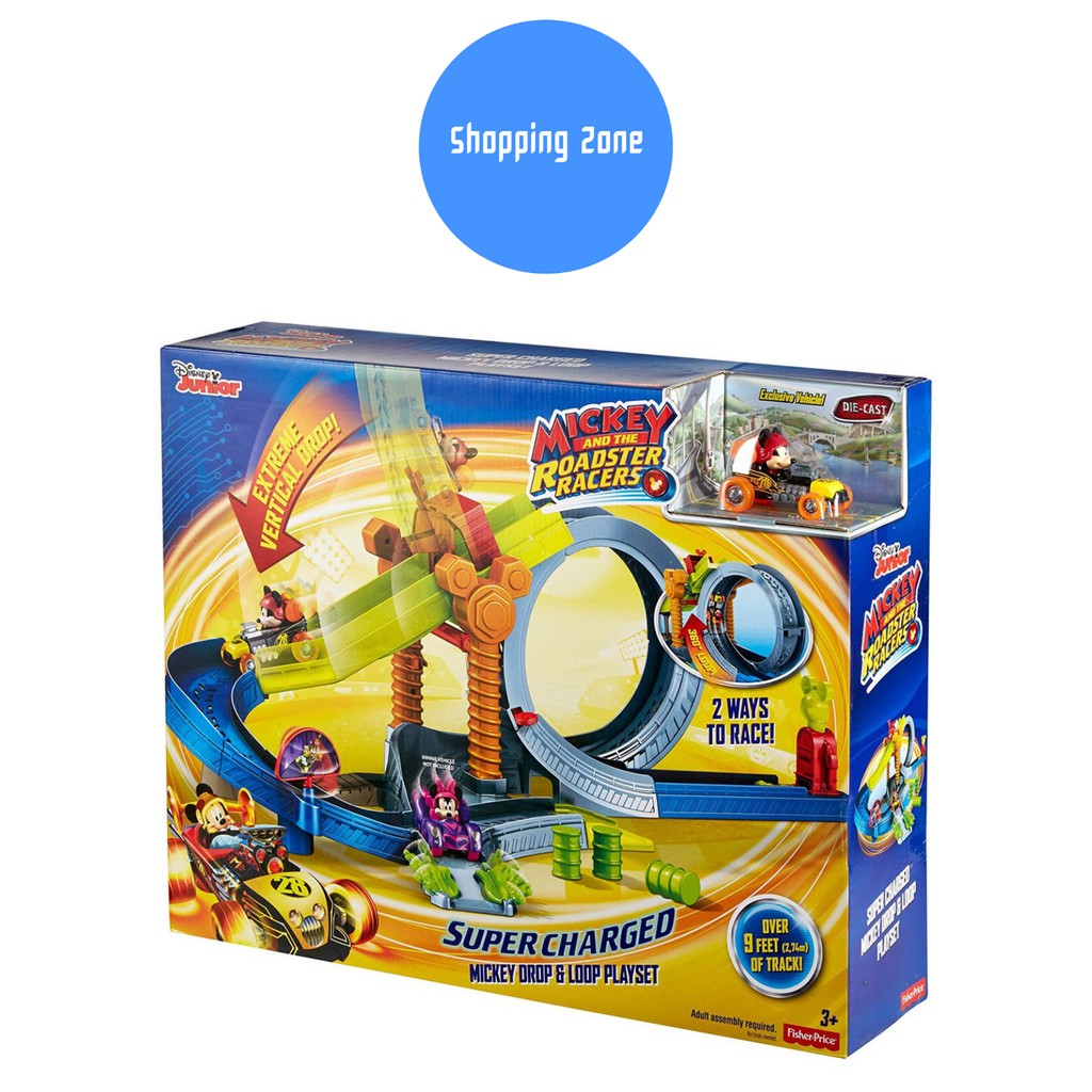 Fisher-Price Disney Mickey and the Roadster Racers Super Charged Mickey ...