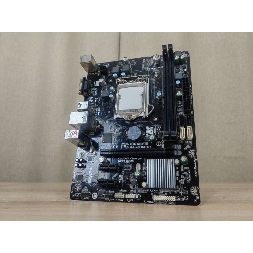 เมนบอร์ด(mainboard) gigabyte H81M-S1 (socket 1150) | Shopee Thailand