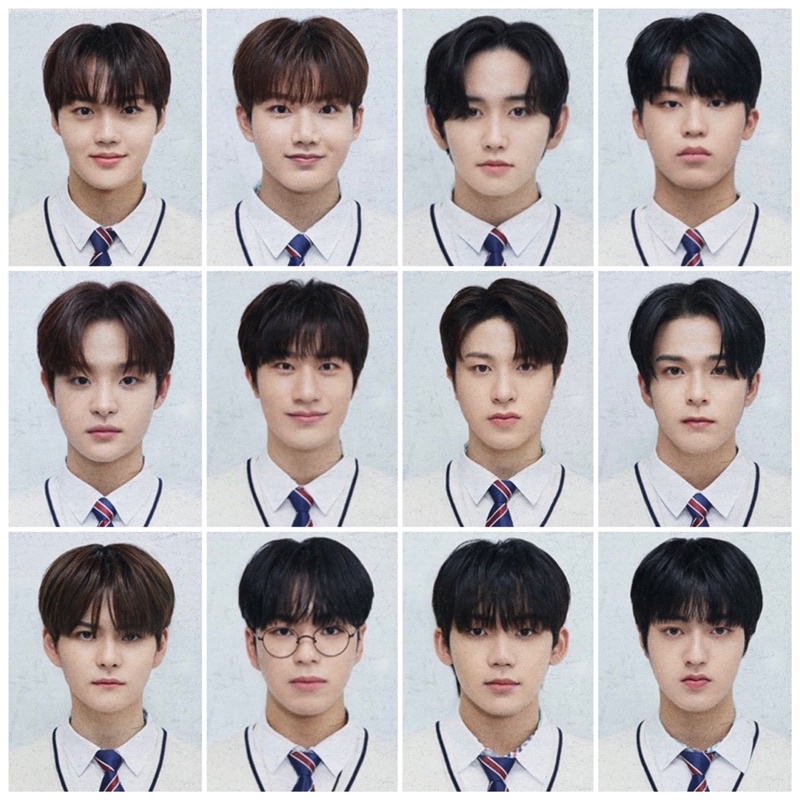 TREASURE - ID PHOTO รุปติดบัตร เลือกเมมเบอร์ ขนาด ~ (3x4 cm.) | Shopee ...