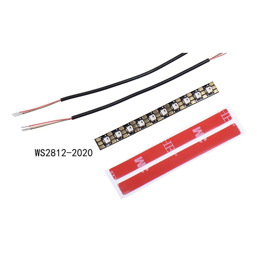 ไฟWS2812-2020 ยืดหยุ่น LED Strip light 10 - ความสว่าง 2020 ไฟ 5 มม. (มี ...