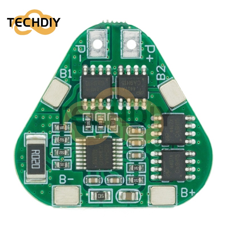 บอร์ดป้องกันแบตเตอรี่ลิเธียม 3S 12V 18650 11.1V 12.6V ชาร์จเกิน 8A 3 ...