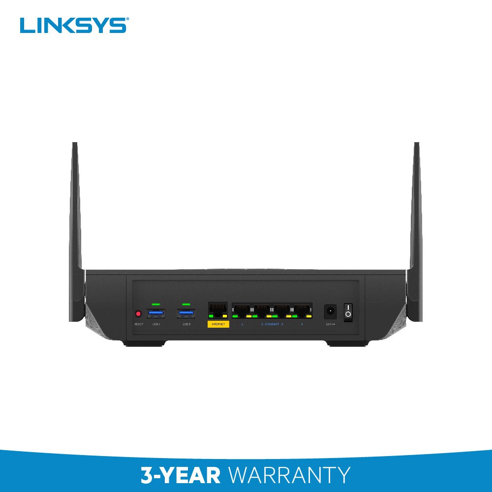 LINKSYS MR9600 MAX-STREAM AX6000 DUAL-BAND MESH WIFI 6 ROUTER | Shopee ...