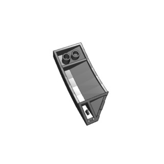 Lego part (ชิ้นส่วนเลโก้) No.41749 / 42019 Wedge 8 x 3 x 2 Open Right ...