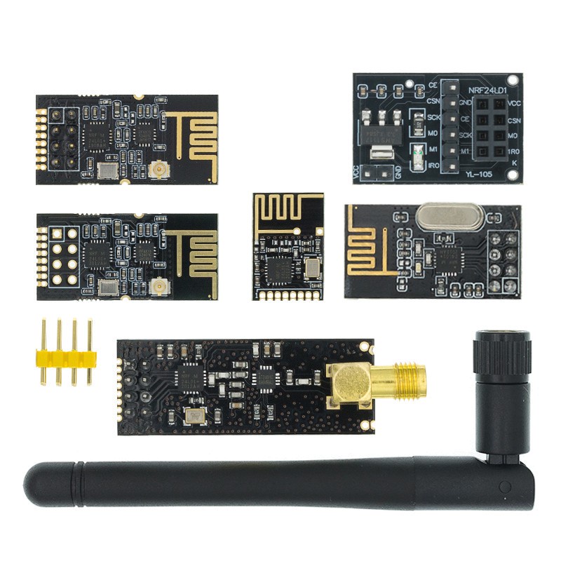 NRF24L01+ 2.4G wireless data transmission module 2.4GHz NRF24L01 ...