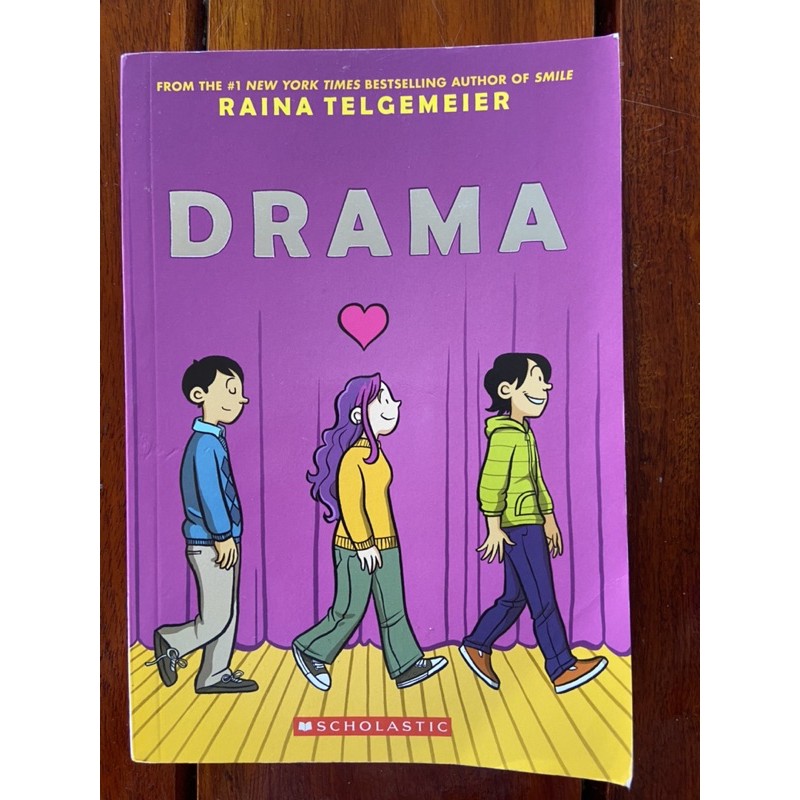 หนังสือการ์ตูนภาษาอังกฤษ DRAMA -RAINA TELGEMEIER | Shopee Thailand