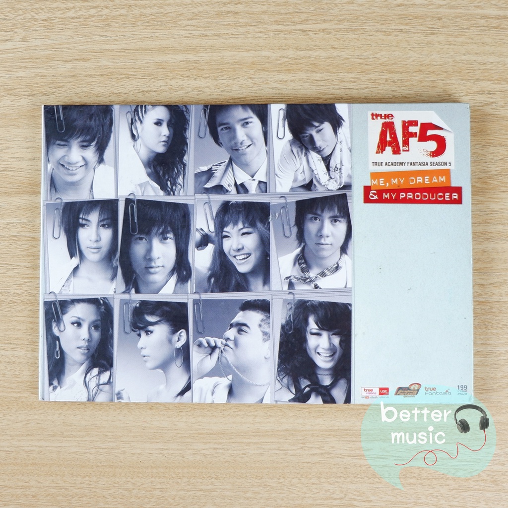 CD เพลง True Academy Fantasia Season 5 (AF5) อัลบั้ม Me, My Dream & My Producer | Shopee Thailand