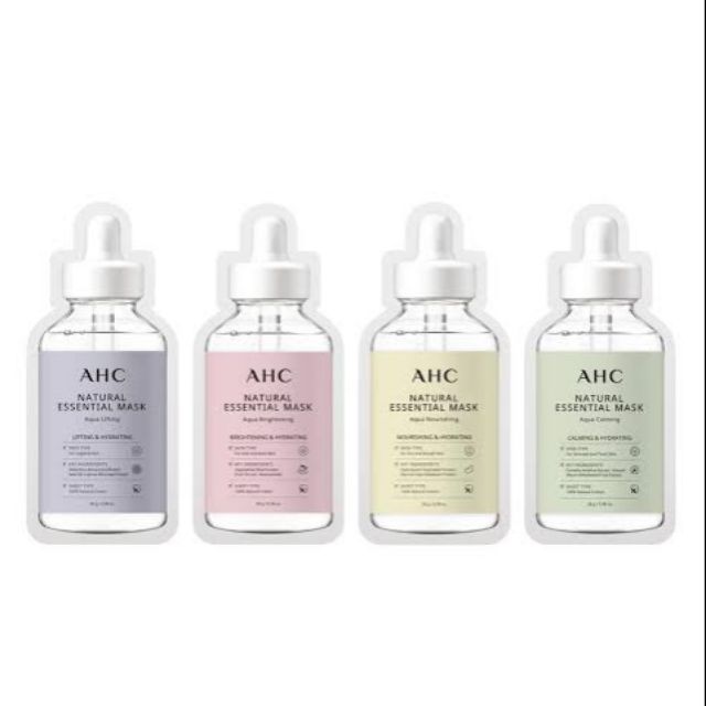 Natural Essential Mask ของ AHC | Shopee Thailand