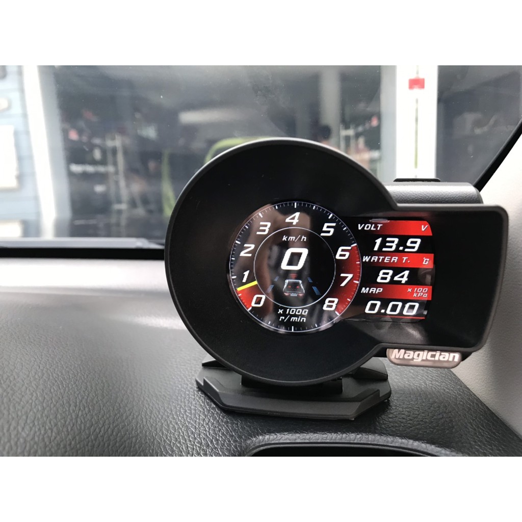 เกจวัด OBD2 magician F835 เมนู อังกฤษ | Shopee Thailand