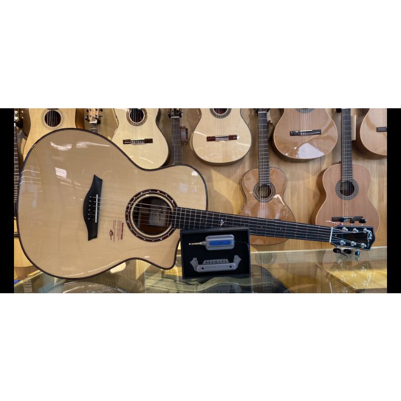 กีตาร์โปร่งไม่แท้ทั้งตัว Mayson Artist Series Primrose จากเจ้าของ Best ...