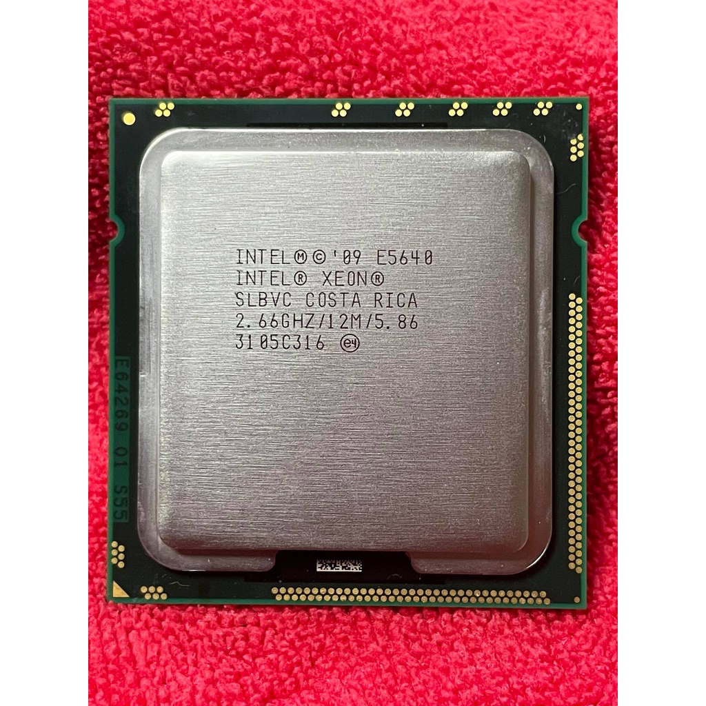 Intel® Xeon® E5640 แคช 12M, 2.66 GHz, 5.86 GT/s Intel® QPI | Shopee ...