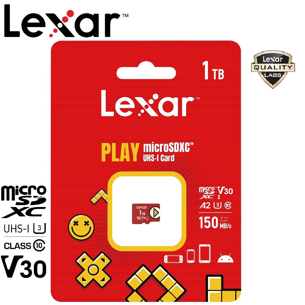 Lexar Play 1TB Micro SDXC (150MB/s) | Shopee Thailand