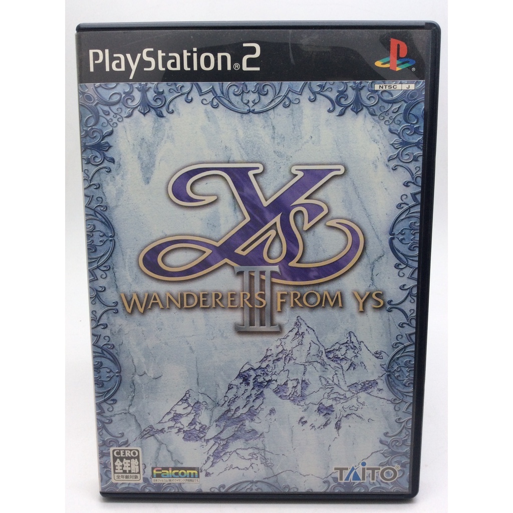 แผ่นแท้ [PS2] Ys III - Wanderer from Ys (Japan) (SLPM-62532) 3 | Shopee Thailand